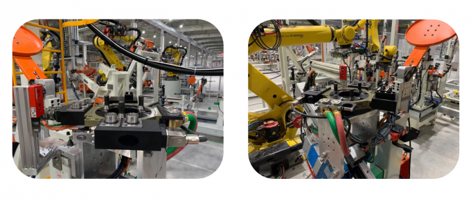 Electronic Abb Robot Accessories Parts Loading Unloading Grab Changer ...