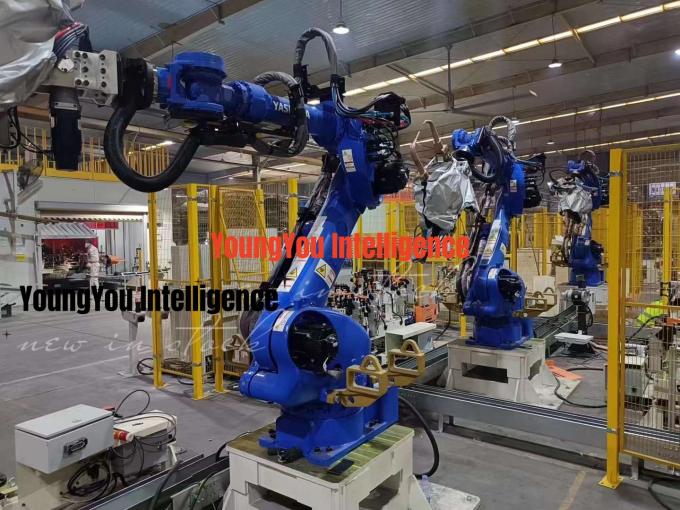 Industrial Abb Robotic Arm Programming ABB IRB 6700 Rapid Stacking ...