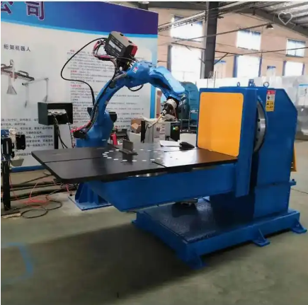 Robot Welding Positioner System 6 Axis Automatic CHD MIG 500 Electric ...