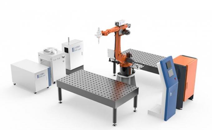 Robotic Laser Welding Robot System Stainless Steel Aluminium Form Work ...