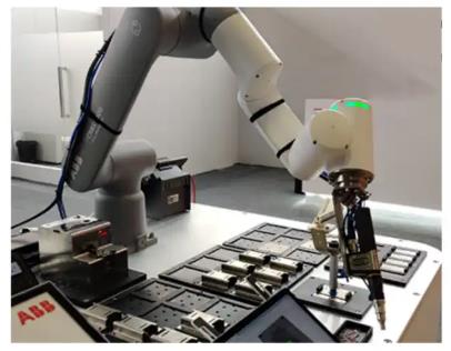 6 Axis Robot Arm ABB GoFa CRB 15000 Collaborative With Gripper Flexibility