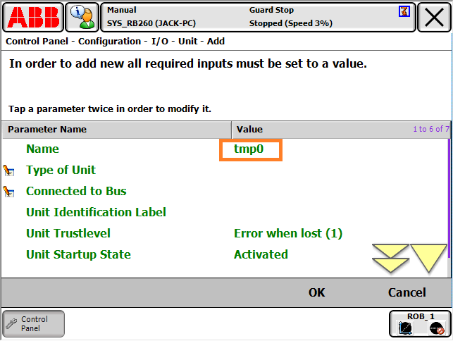 How To Configure The Inputoutput Signals Of Abb Robots On The Teaching 2039