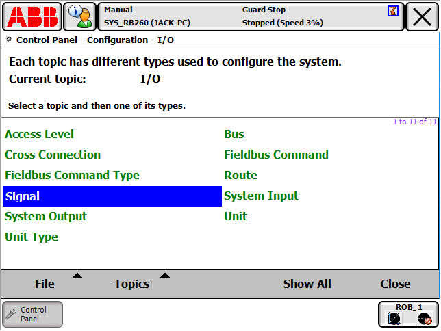 How To Configure The Inputoutput Signals Of Abb Robots On The Teaching 6435