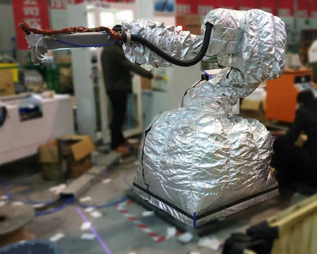 Impact Fire Resistant Robotic Armor Covers For Industrial Use