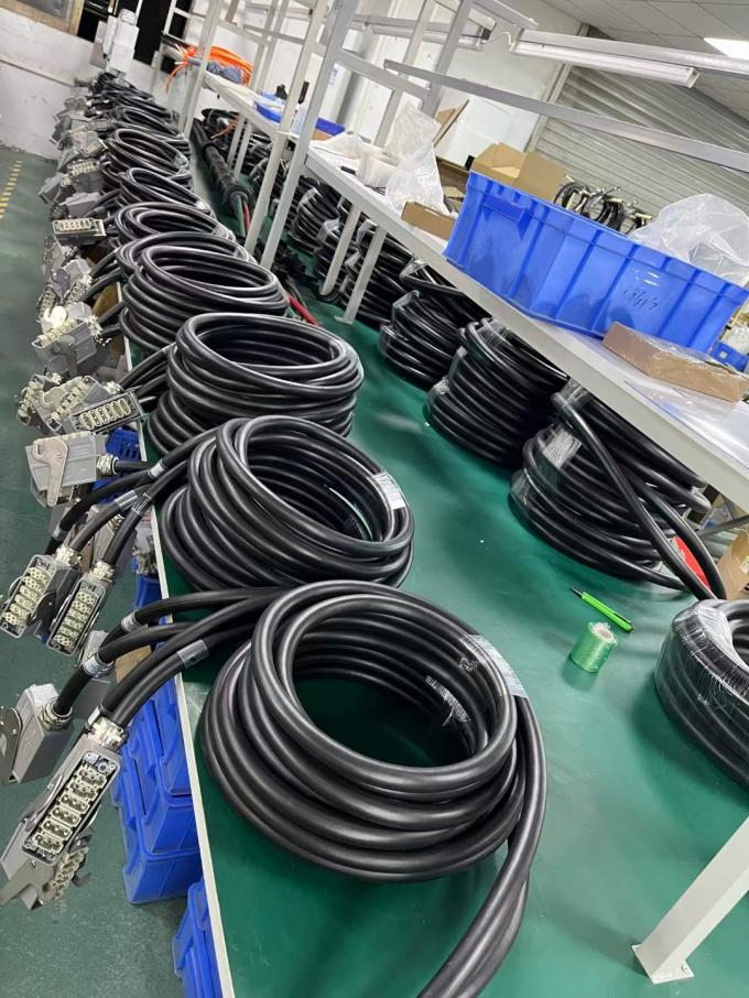 Coaxial Type Robotic Flexible Cables Flame Retardant For Critical ...