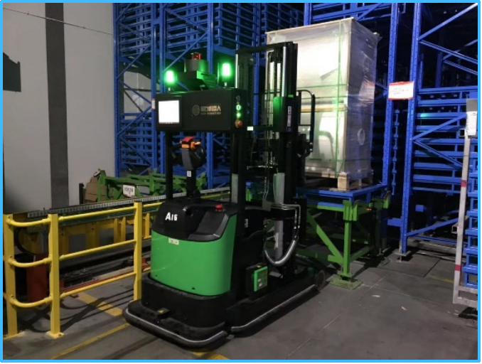 The role of AGV forklifts in automotive production workshops