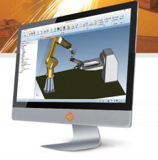 Robotic Welding Industrial Robot Software ภาษารัสเซีย รองรับการสแกน 3 ...