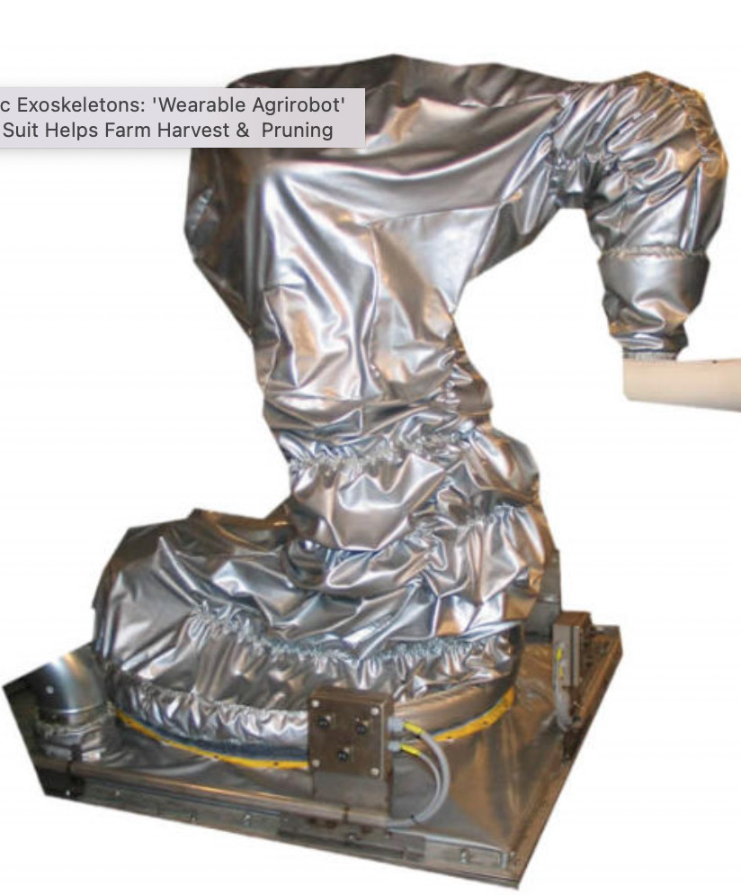 Heavy Duty Robotic Armor Covers Made With Aluminum Foil Insulation Material
